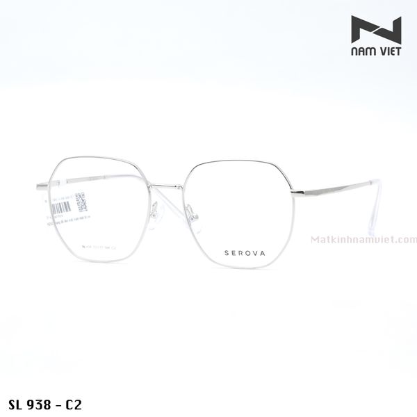 Gọng Kính Lục Giác Thời Trang SEROVA Eyewear Glasses SL-938 Chính Hãng ...