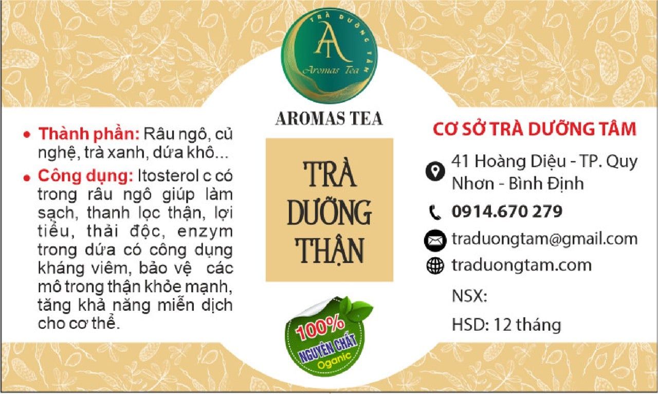 Trà Duõng Thận – traduongtamaromastea
