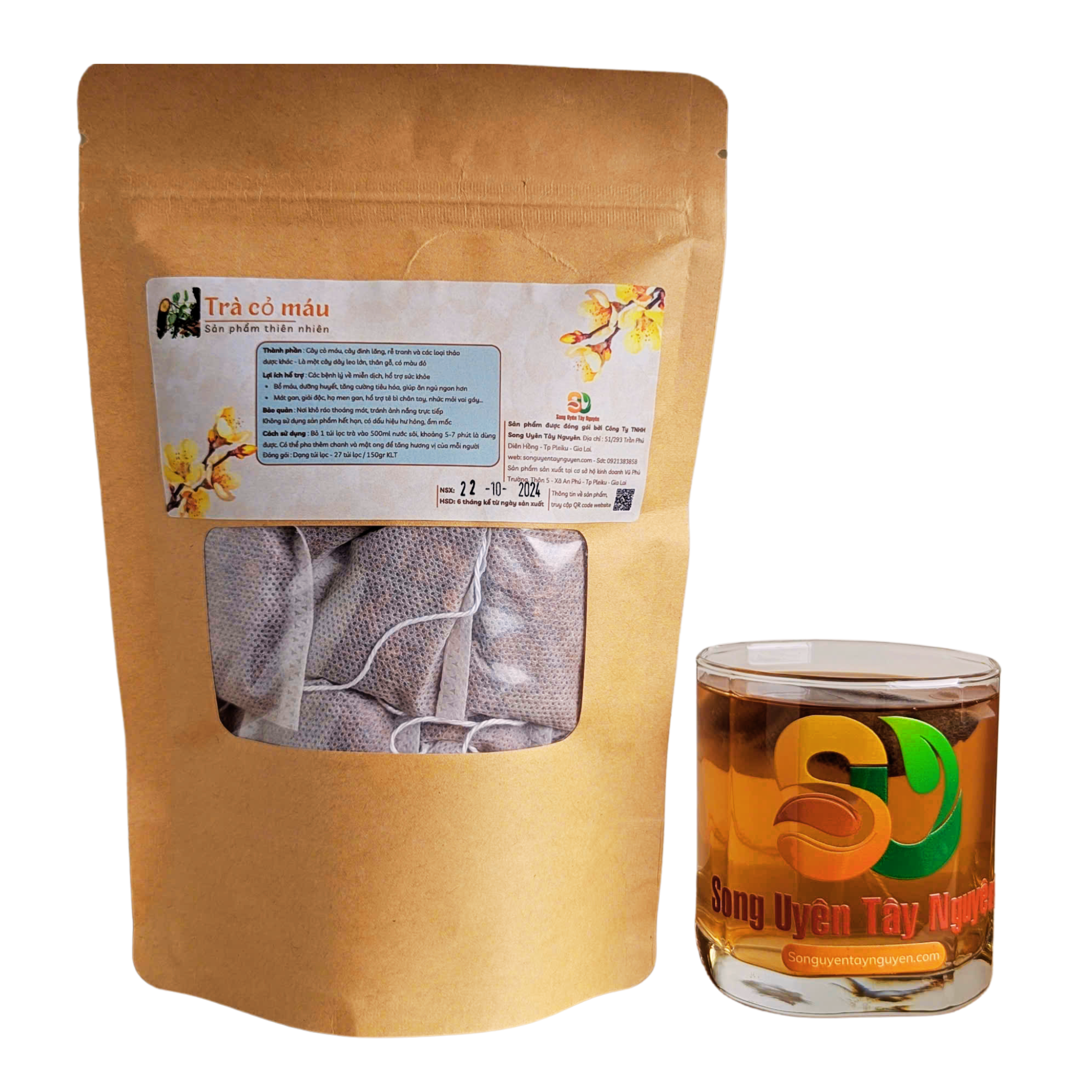 Trà Cỏ Máu - Thần dược quý giá từ thiên nhiên – Song Uyên Tây Nguyên Farm