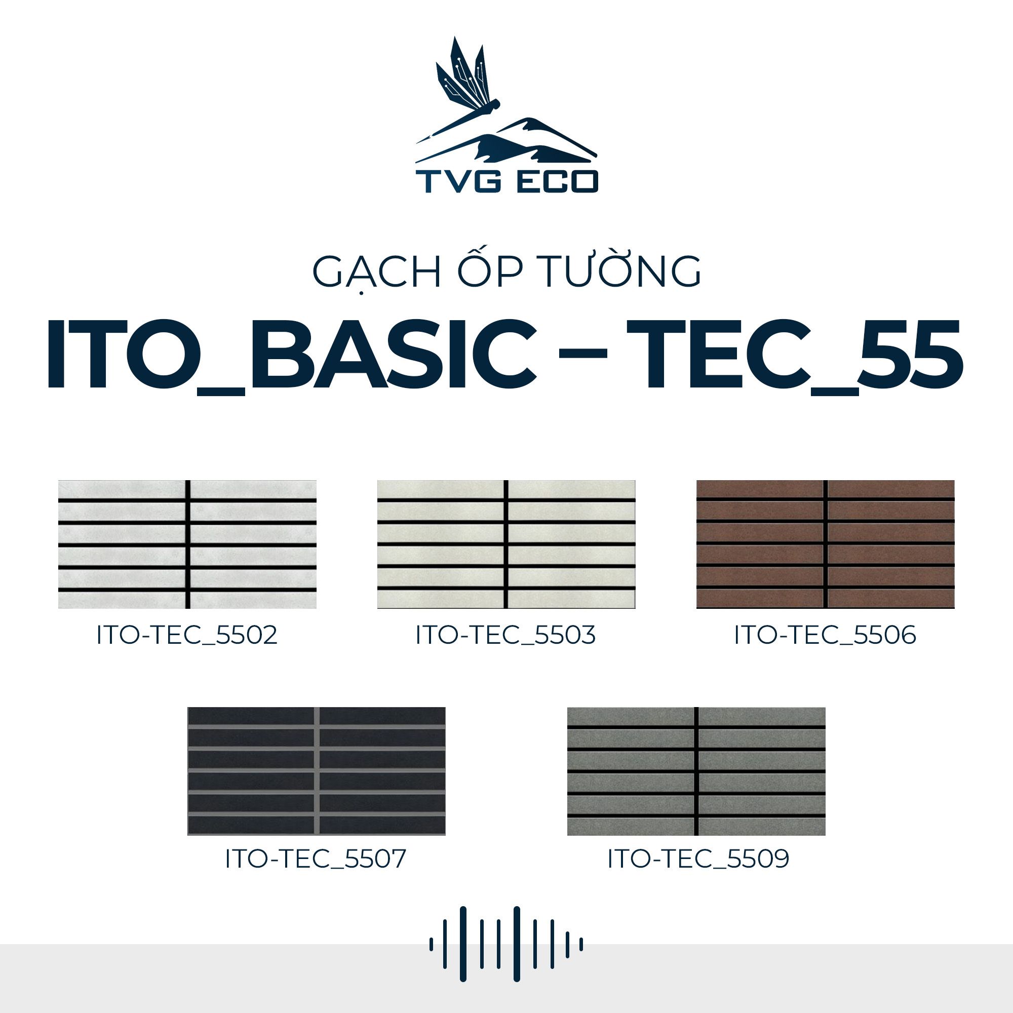 Gạch ốp tường ITO_BASIC – TEC_55 – ecotvg