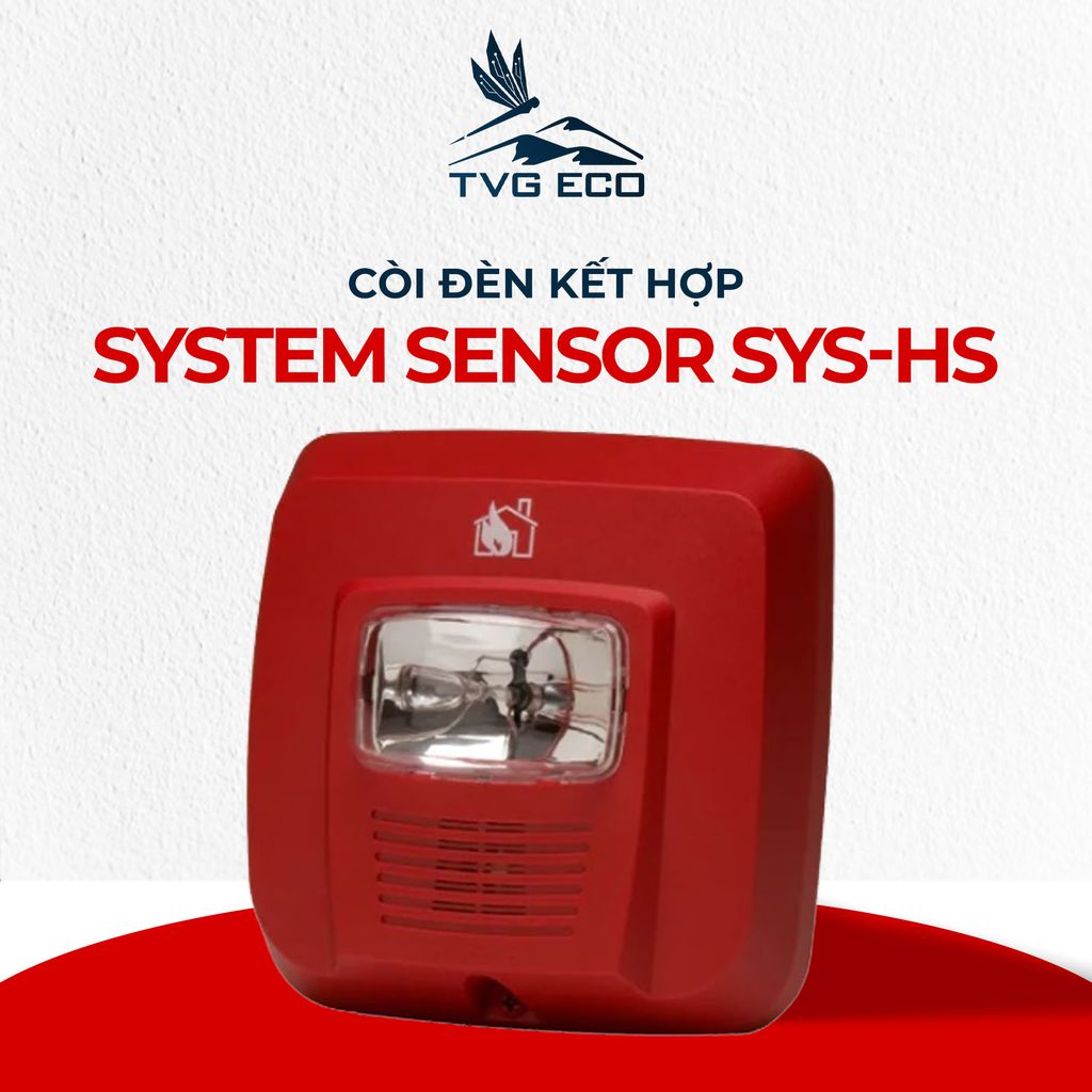 Còi đèn kết hợp System Sensor SYS-HS – ecotvg