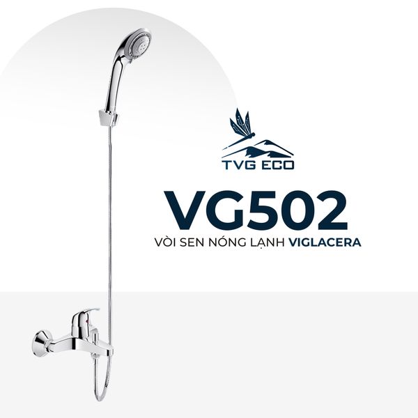 Vòi sen nóng lạnh Viglacera VG502 – ecotvg