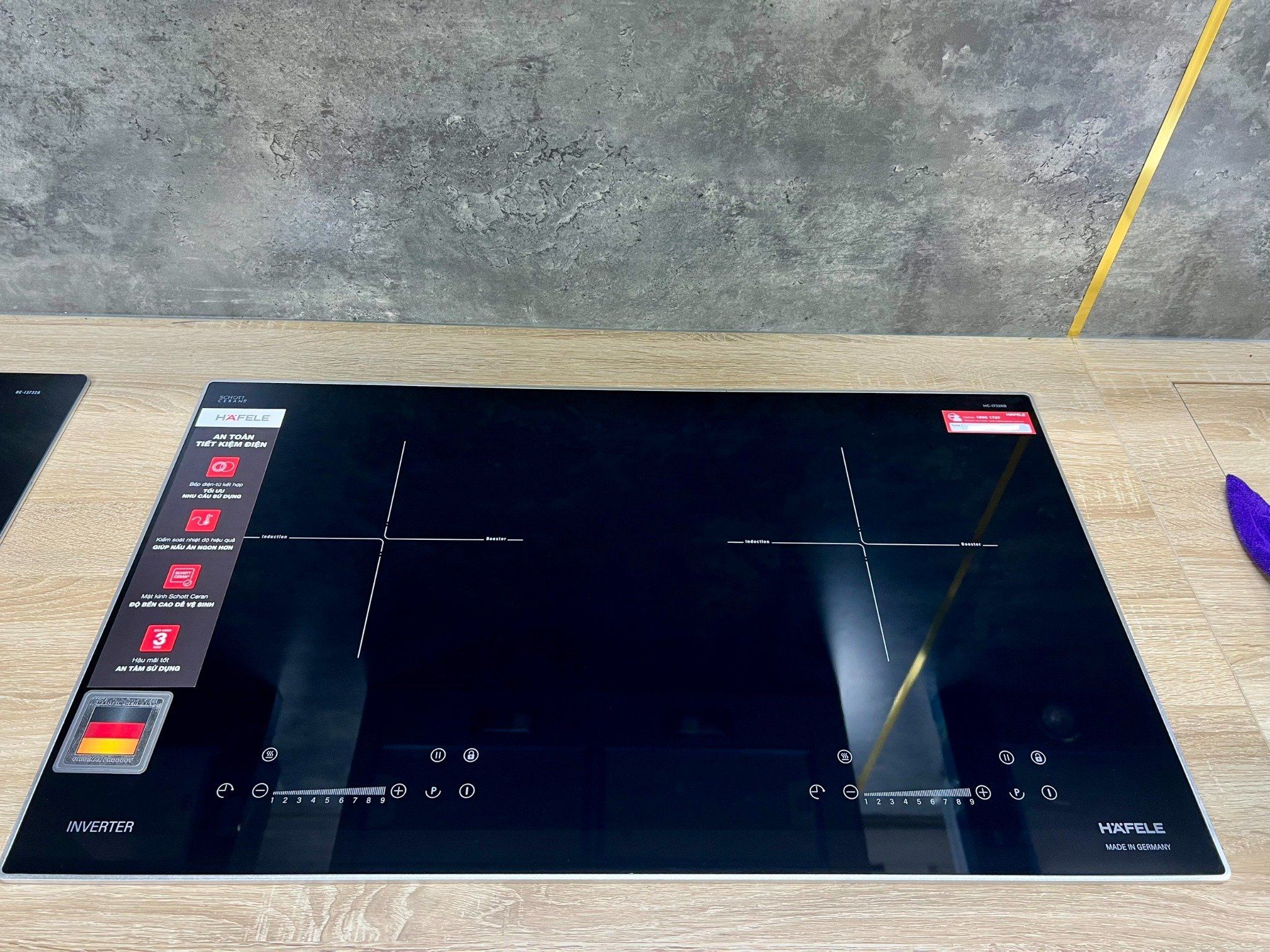 Bếp Từ 2 Vùng Nấu Hafele HC-I7326B - 533.09.989 + Tặng 3Tr Vnđ– Bán ...