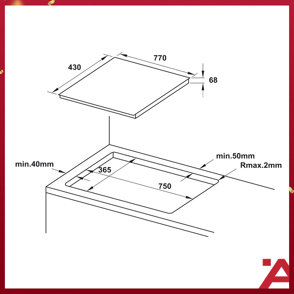 Bếp Từ 3 Vùng Nấu Hafele HC-IF77D 536.61.665 + Tặng 2Tr Vnđ– Bán Buôn ...