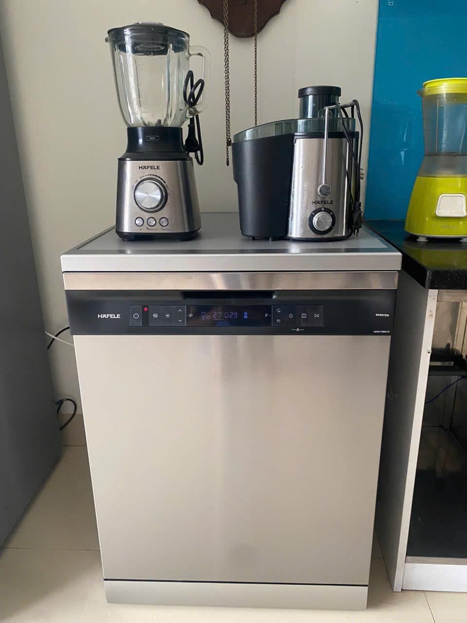 Máy Rửa Bát Hafele HDW-F6051S 538.21.370 + Sấy Turbo Airpro + Uv– Bán Buôn Hafele Việt Nam