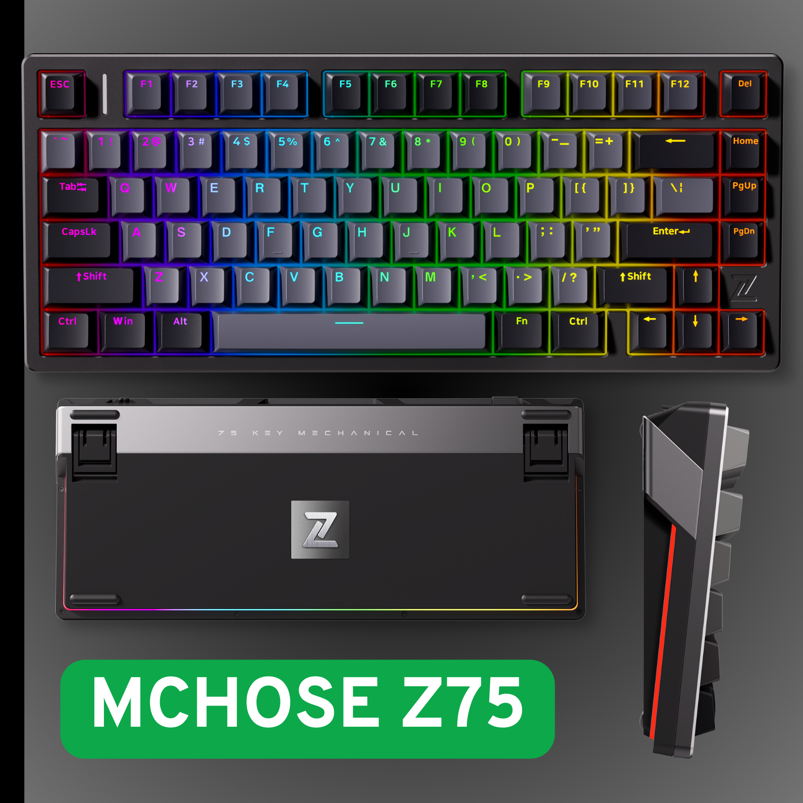 BÀN PHÍM MCHOSE Z75 CNC TOP COVER – Thiên Bảo TechSpace