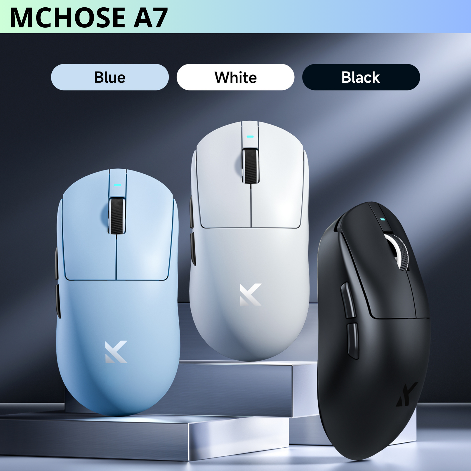 CHUỘT MCHOSE A7 CHÍNH HÃNG | SIÊU NHẸ | HIỆU SUẤT CAO – Thiên Bảo TechSpace