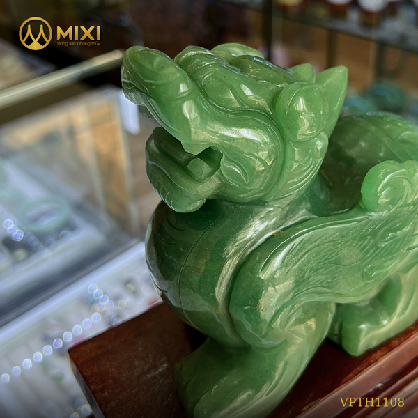 Tỳ Hưu Thạch Anh Xanh