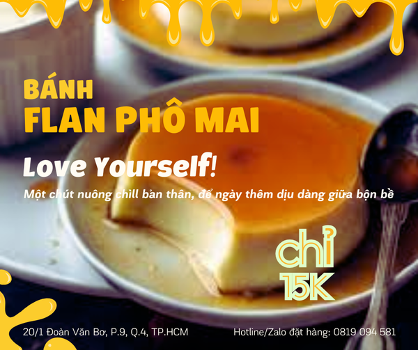 Bánh flan phô mai – Vibrant - Sữa Hạt Cao Cấp (Quick & Healthy) -Quận 4, TP.HCM