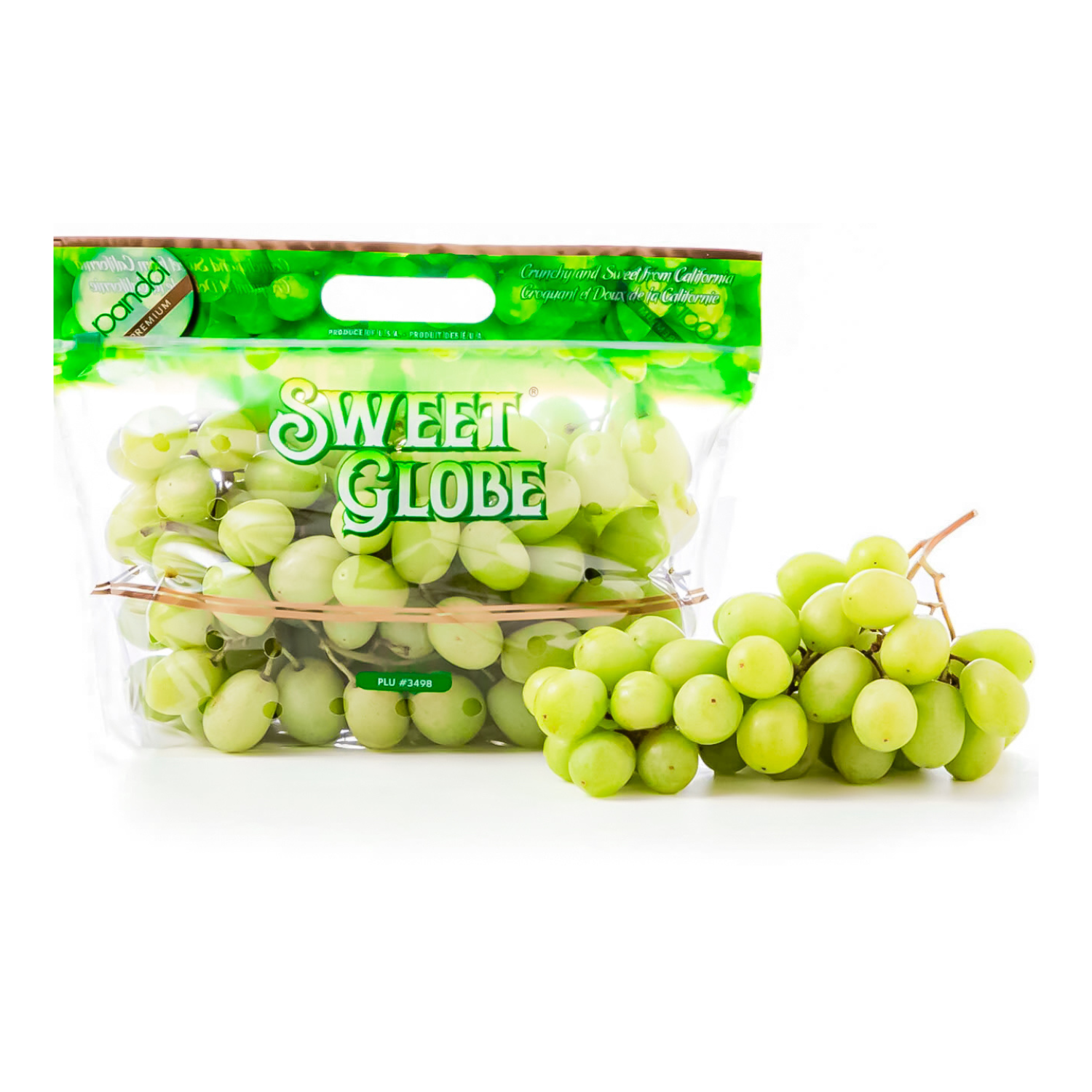 Nho Xanh Sweet Globe Chile – CHUỖI SIÊU THỊ TRÁI CÂY & THỰC PHẨM CAO CẤP