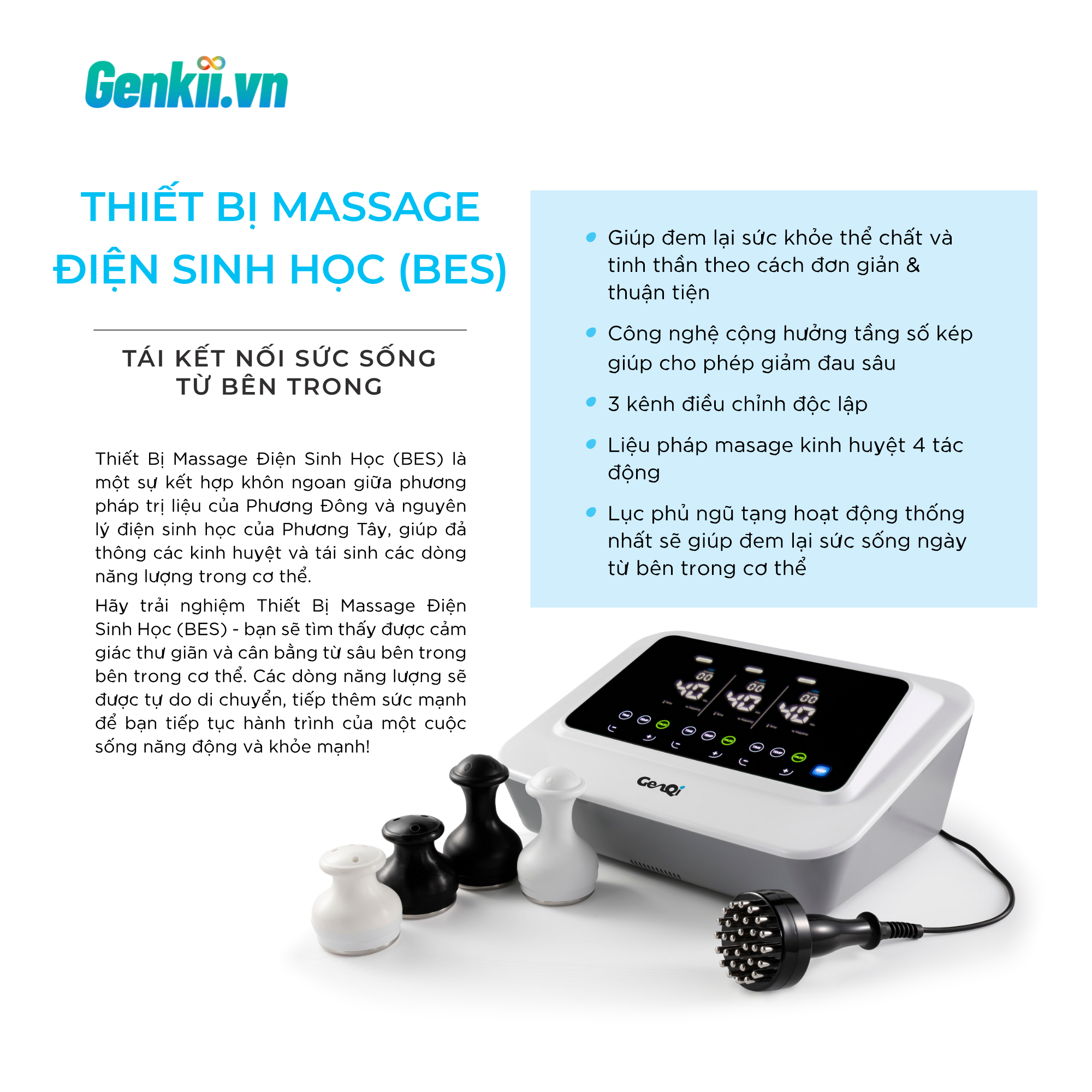 MÁY MÁT-XA GENQI – Genkii.vn