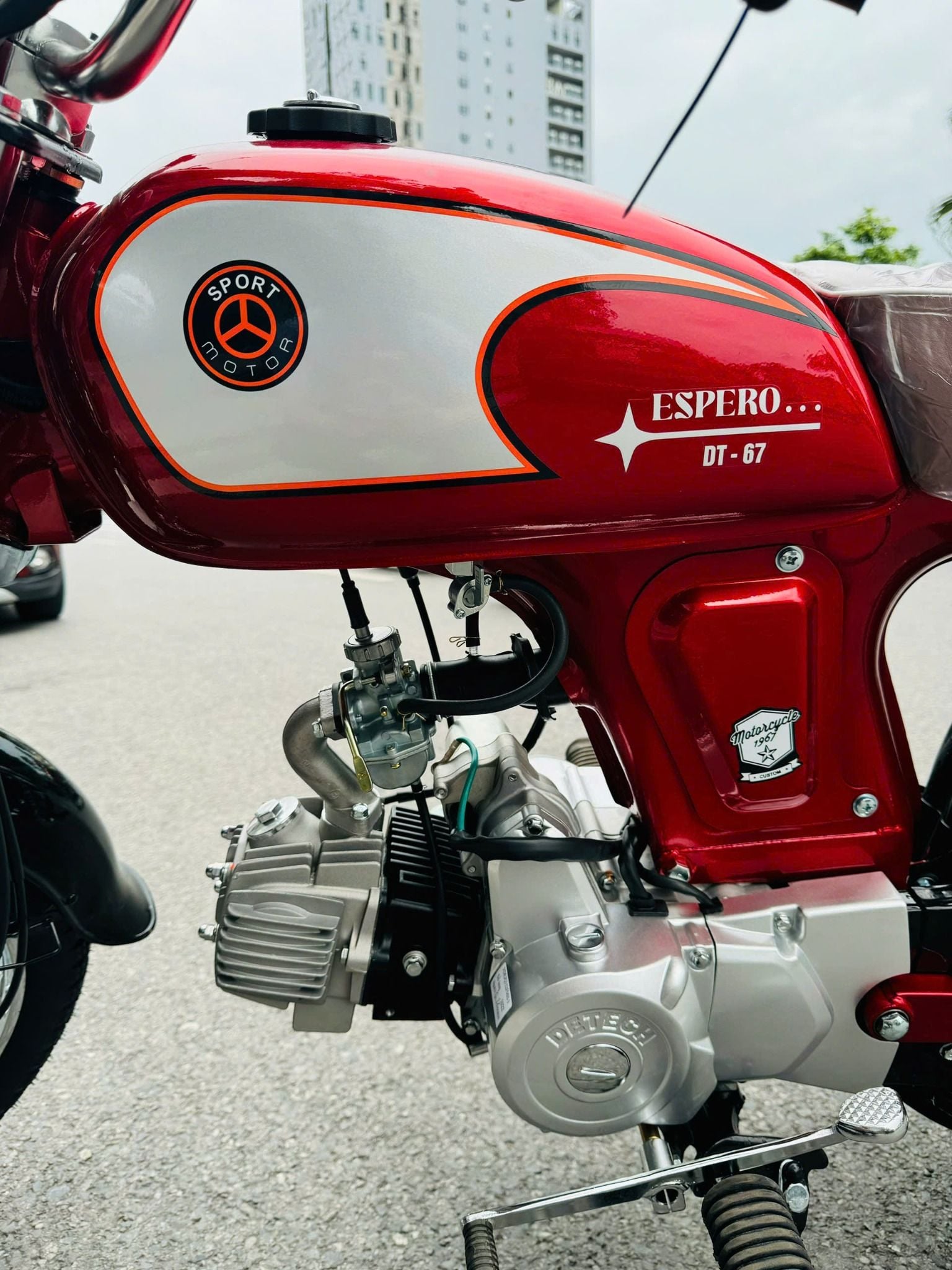 Espero Detech DT-67 110cc côn tay – 510 Garage