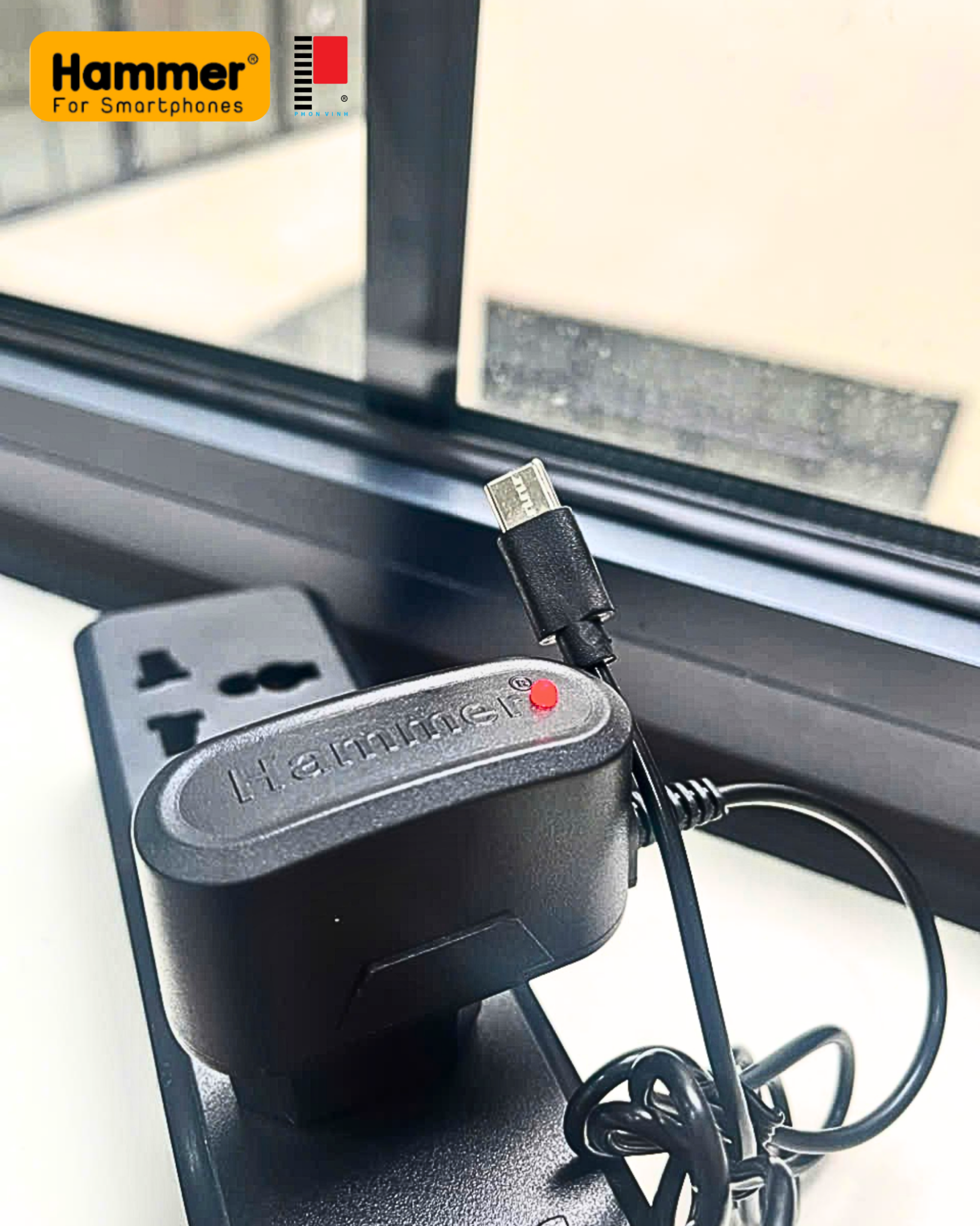 Sạc Hammer Mini Micro USB – PV Technology