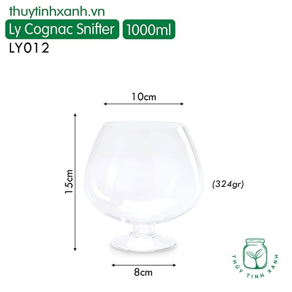 Ly Cognac Snifter – Thủy Tinh Xanh