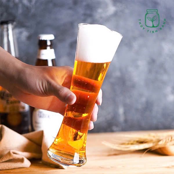 Ly Pilsner dáng tulip – Thủy Tinh Xanh