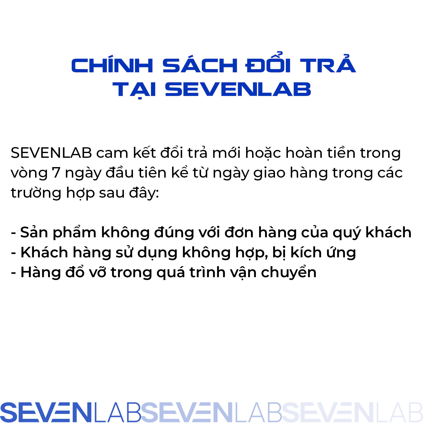 Sữa dưỡng thể trắng da SEVENLAB cải thiện làn da đều màu, chống lão hó