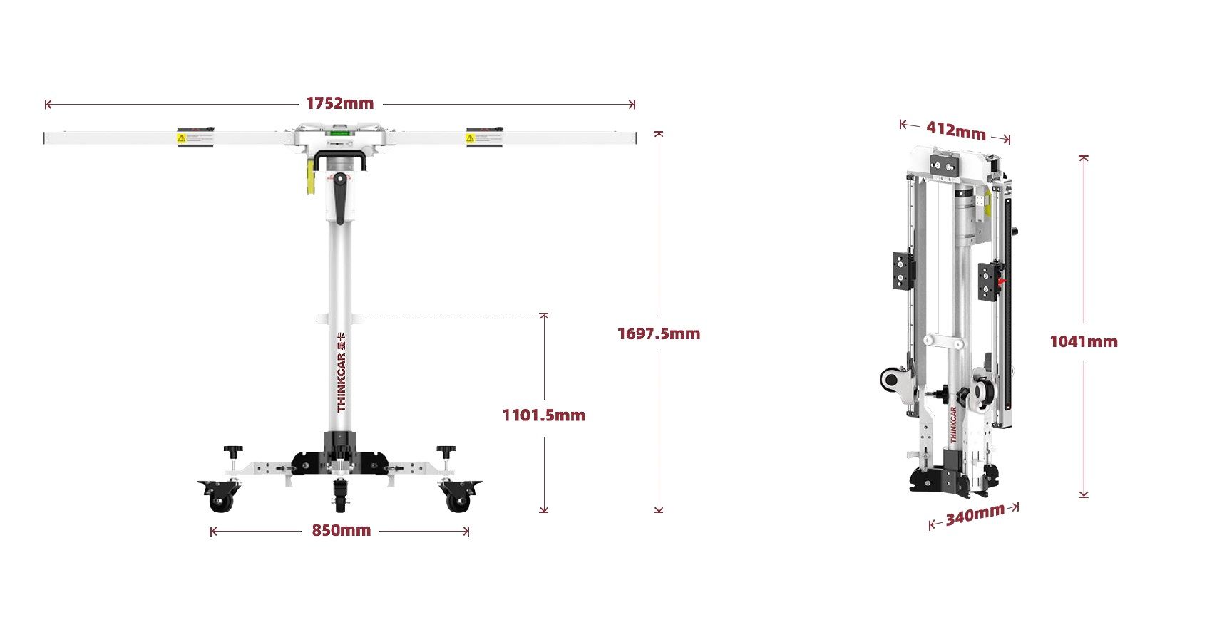 THINKCAR ADAS - Phiên bản 2025 - Thiết bị hiệu chỉnh trợ lái