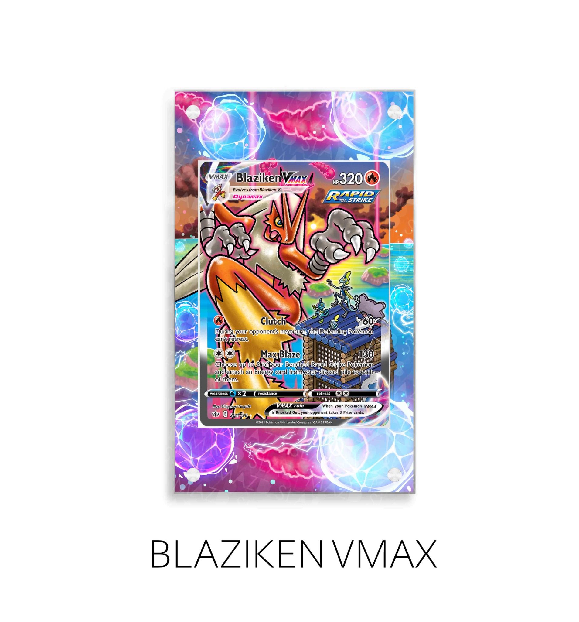 BLAZIKEN VMAX P115 – Mazd Slab