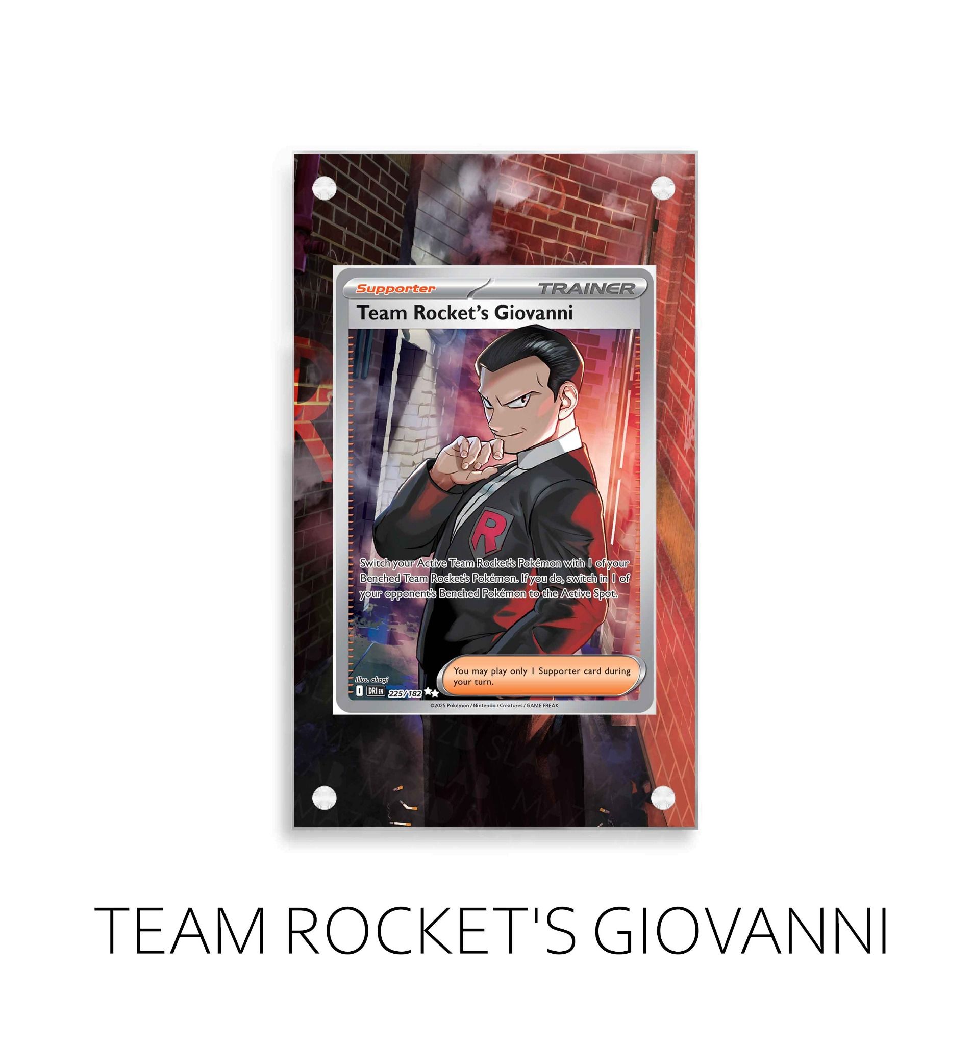 Team Rocket's Giovanni P180 – Mazd Slab