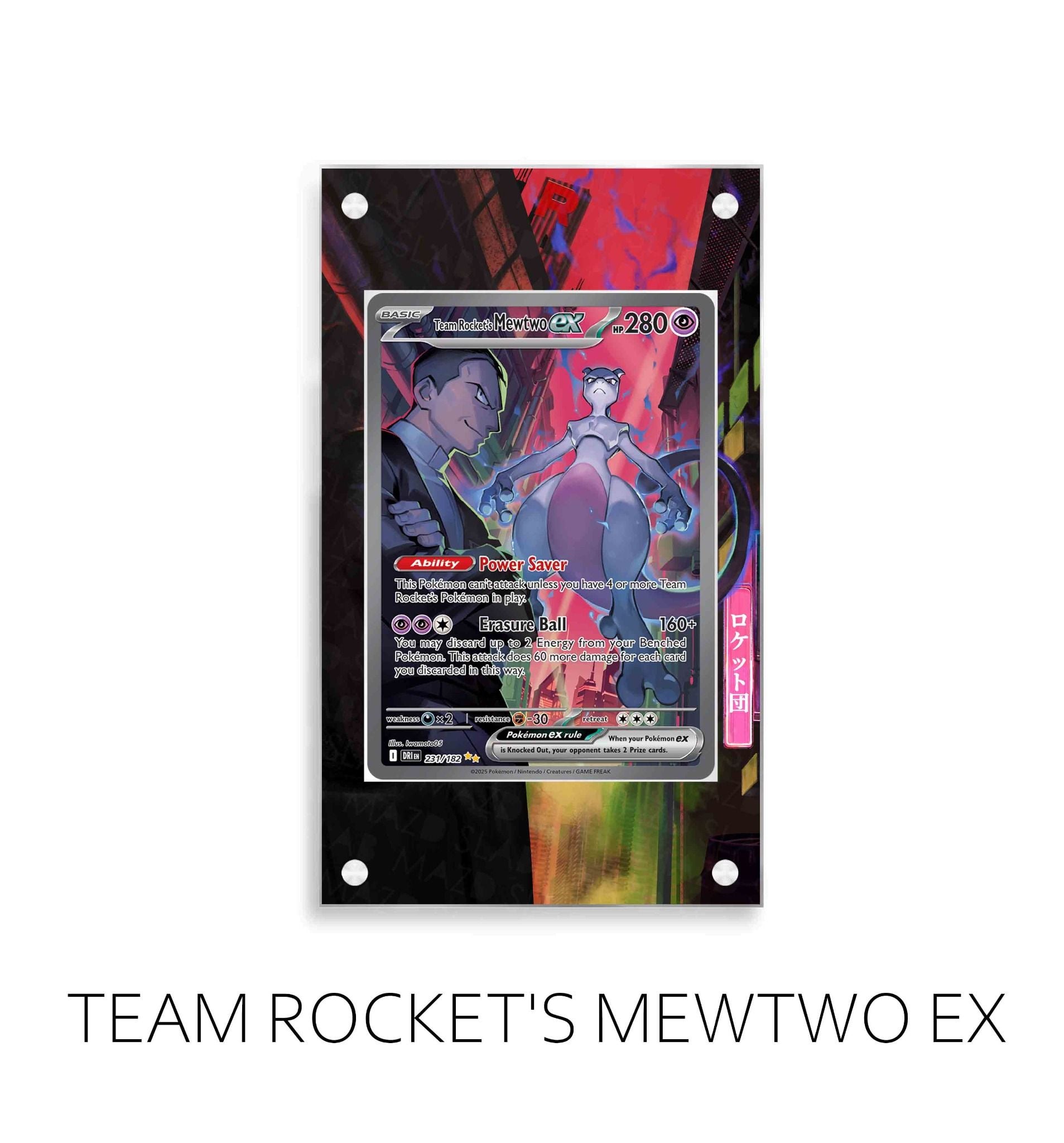 Team Rocket's Mewtwo ex P182 – Mazd Slab