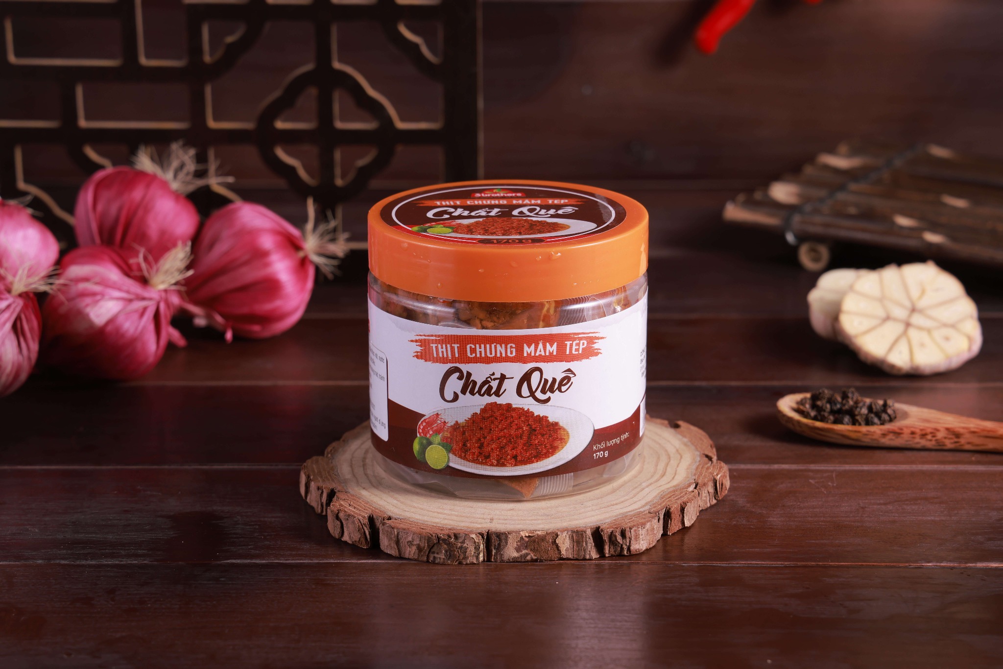 Thịt Chưng Mắm Tép Chất Quê – Chất Việt Foods