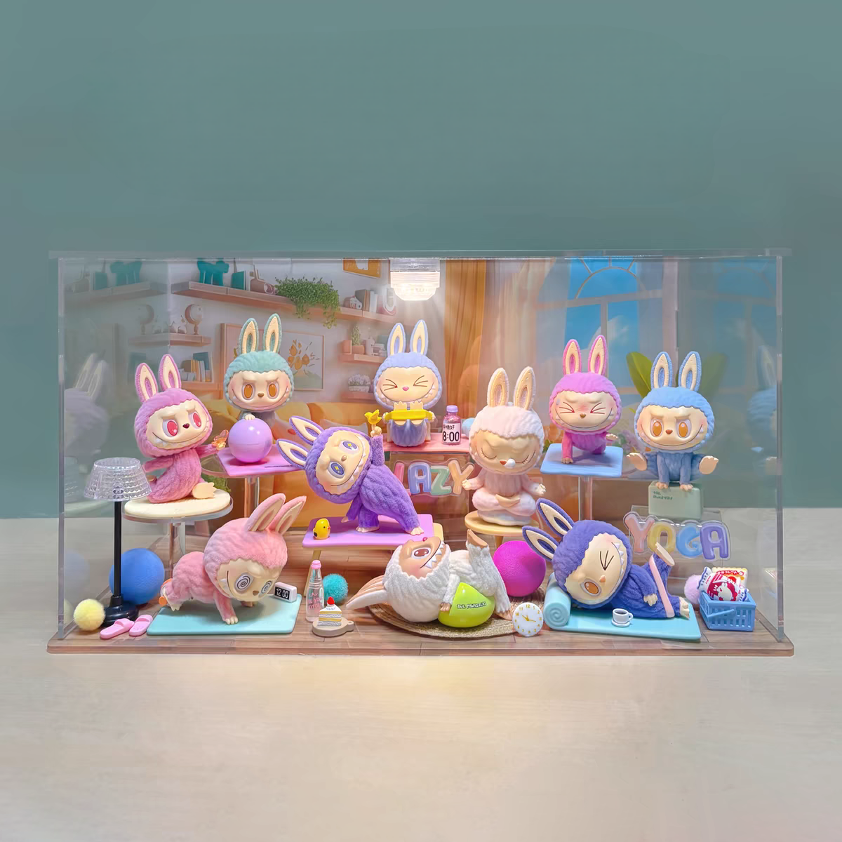 Hộp trưng bày mô hình Labubu Popmart – Hộp trưng bày Popmart, Mô hình Anime