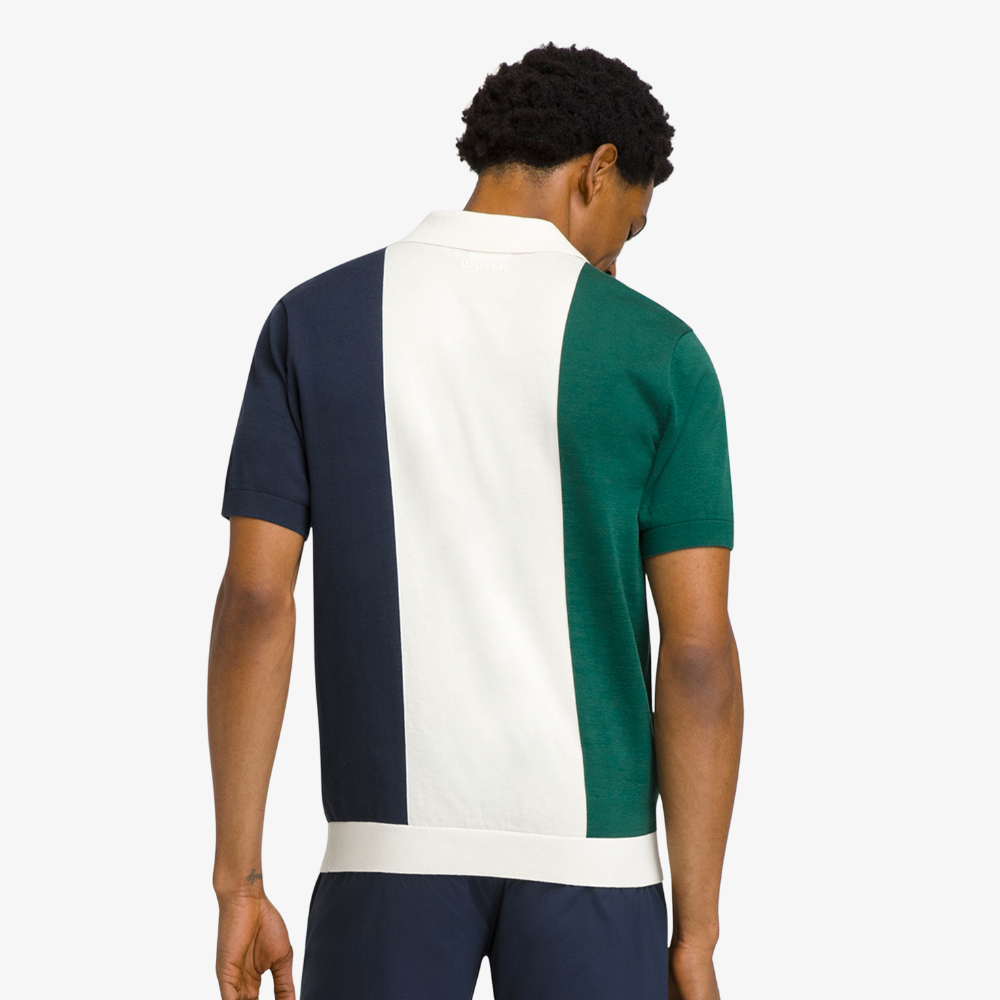 Wilson Sienna Knit Polo Áo Polo Nam WM00440511|www.wilsonsports.com.vn