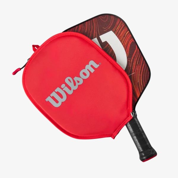 Vỏ Vợt Pickleball Wilson Gray/Red WR8905601001