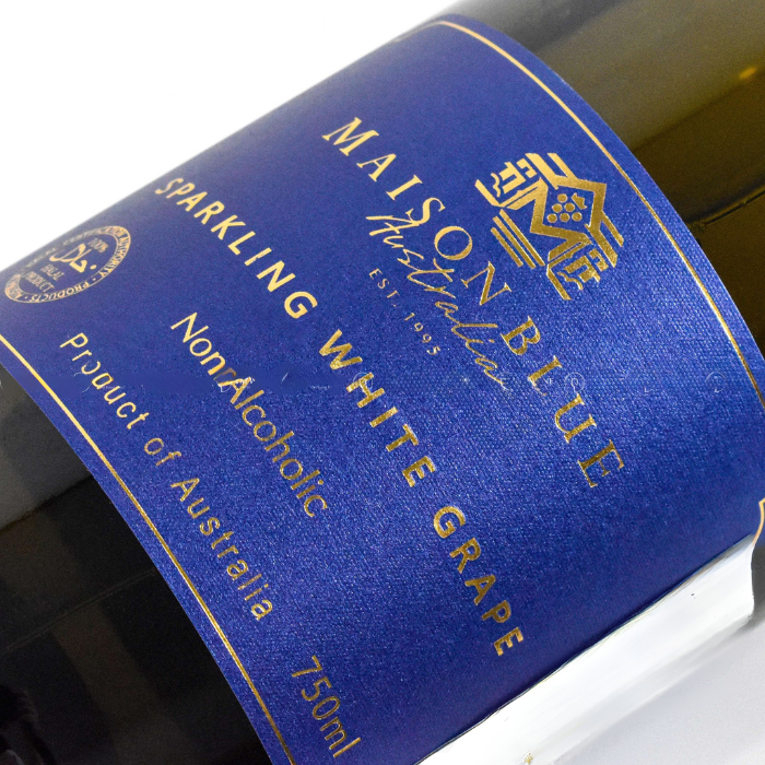 Rượu vang nổ 0% cồn Maison Blue Sparkling White Juice 750ml – auvital