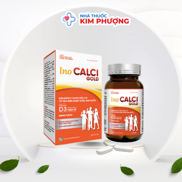 Ino Calci Gold Lọ 50 Viên