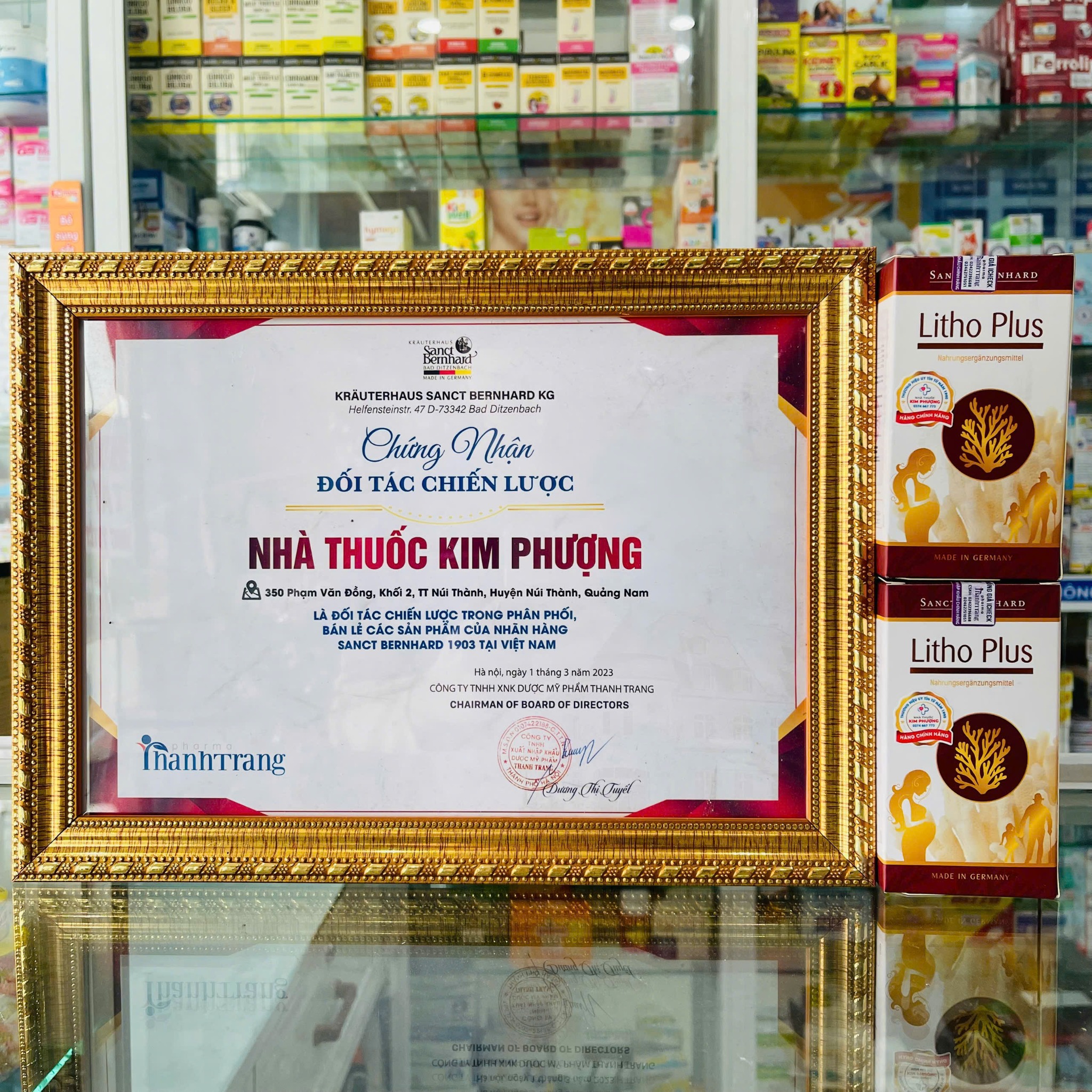 Canxi Litho - Plus Đức Lọ 60 Viên Sanct bernhard