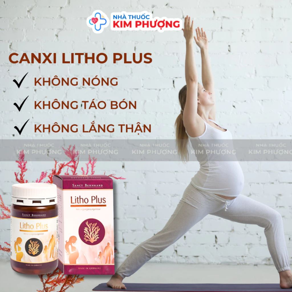 Canxi Litho - Plus Đức Lọ 60 Viên Sanct bernhard