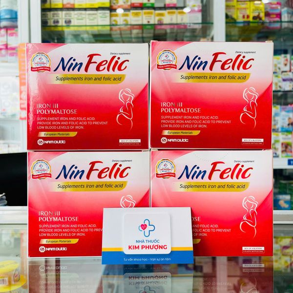 Nin Felic Nam Dược Hộp 20 Ống Hàng Chính Hãng