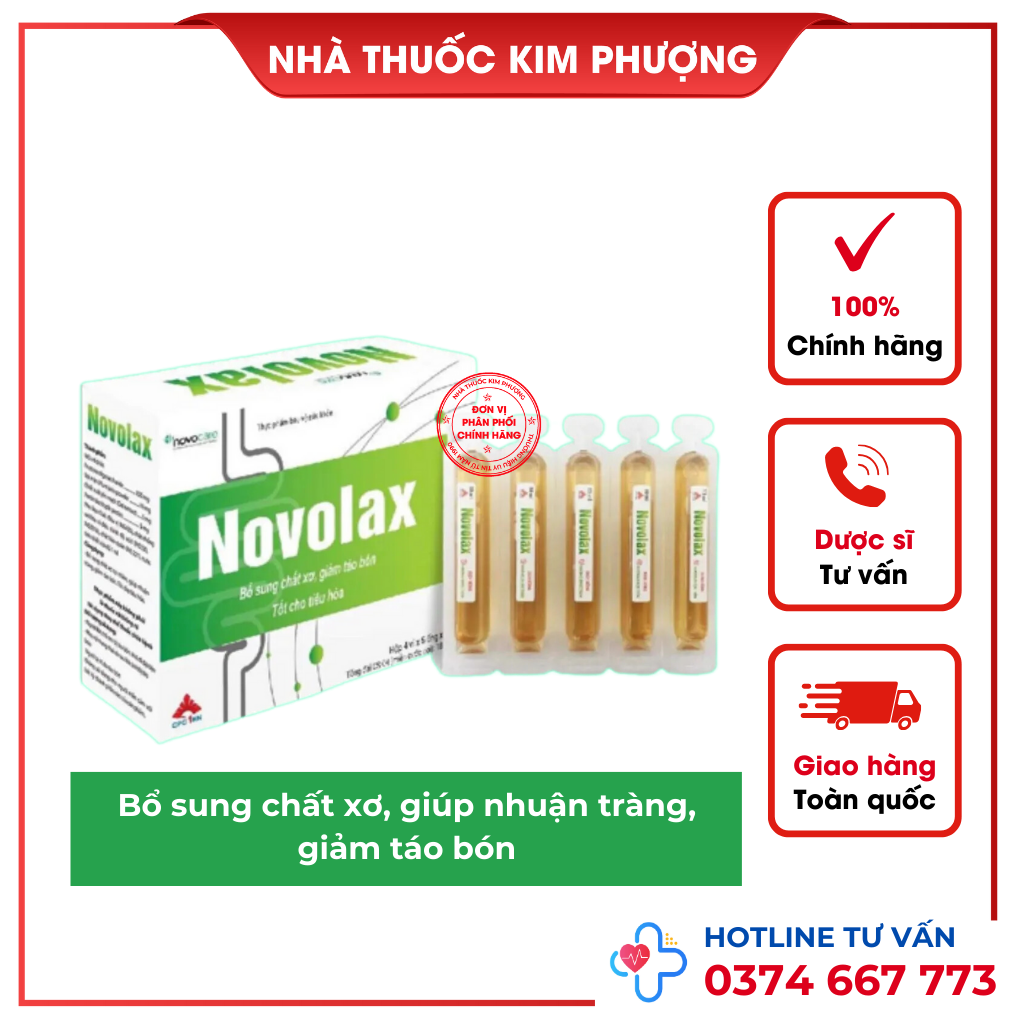Novolax Cpc1 Hộp 20 Ống