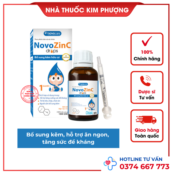 NovoZinC Lọ 15ml