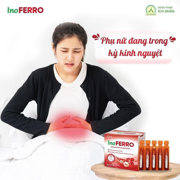 Sắt Ino Ferro Ích Nhân Hộp 20 Ống