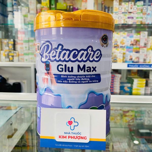 Sữa Betacare Glu Max Dinh Dưỡng Cho Người Tiểu Đường Ăn Kiêng Lon 900g