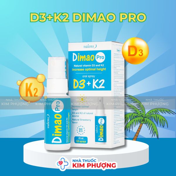 D3 K2 Dimao Pro Lọ 25ml