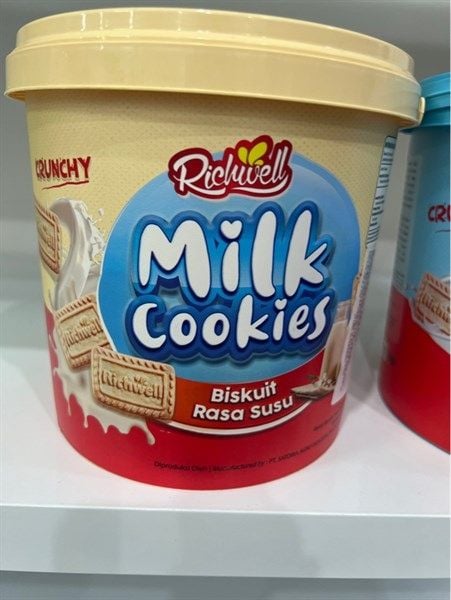 Bánh quy xô RICHWELL biskuit rasa susu (400g)