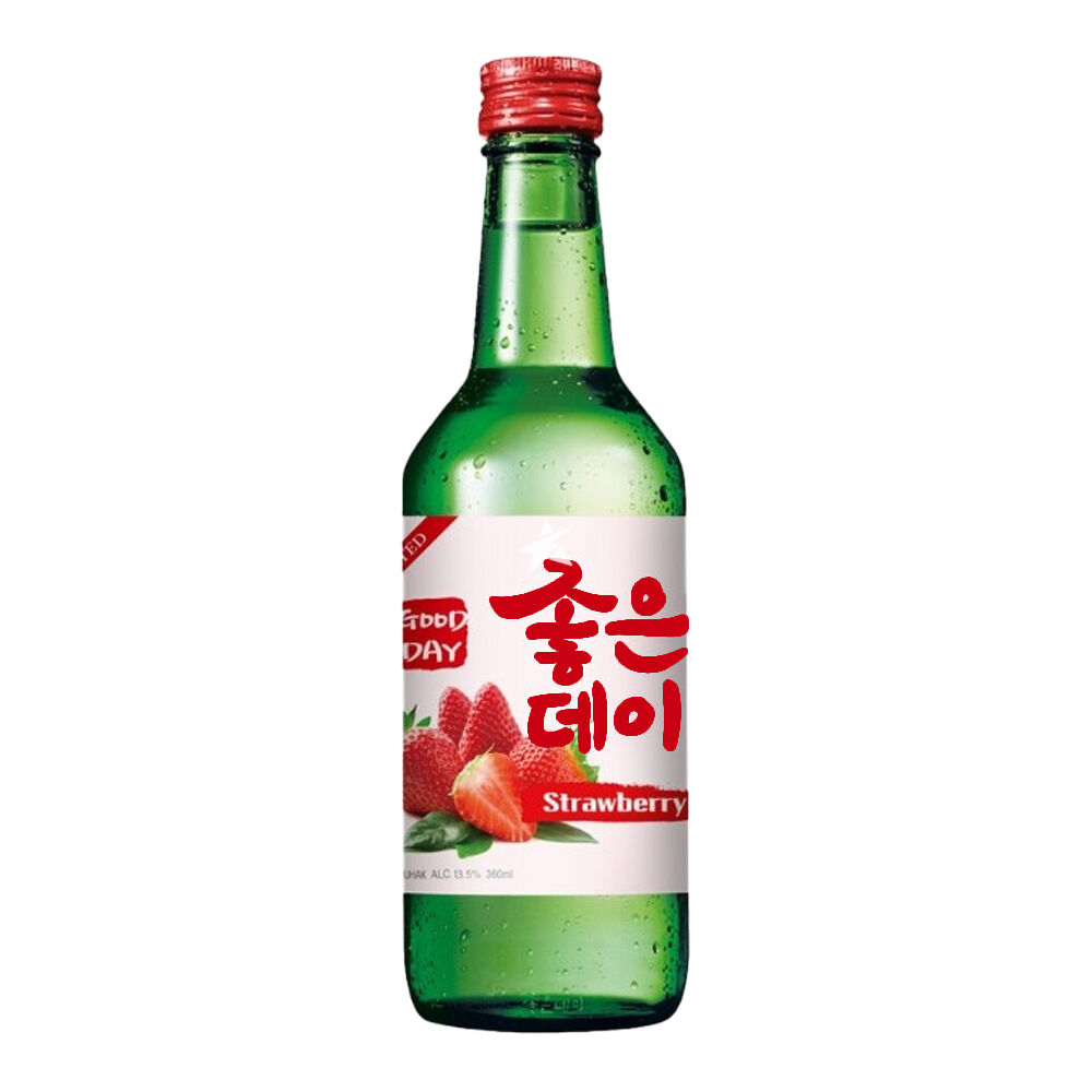 Rượu GOODDAY SOJU Vị Dâu (360ml) – Ngọt Dịu, Thơm Mát, Dễ Uống