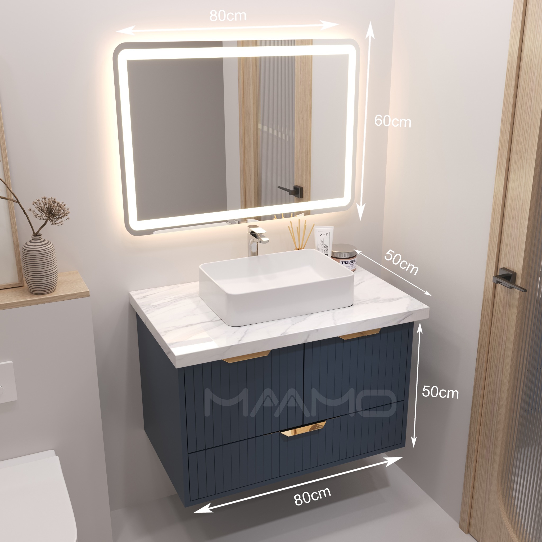 Tủ Lavabo MAAMO MF22-80