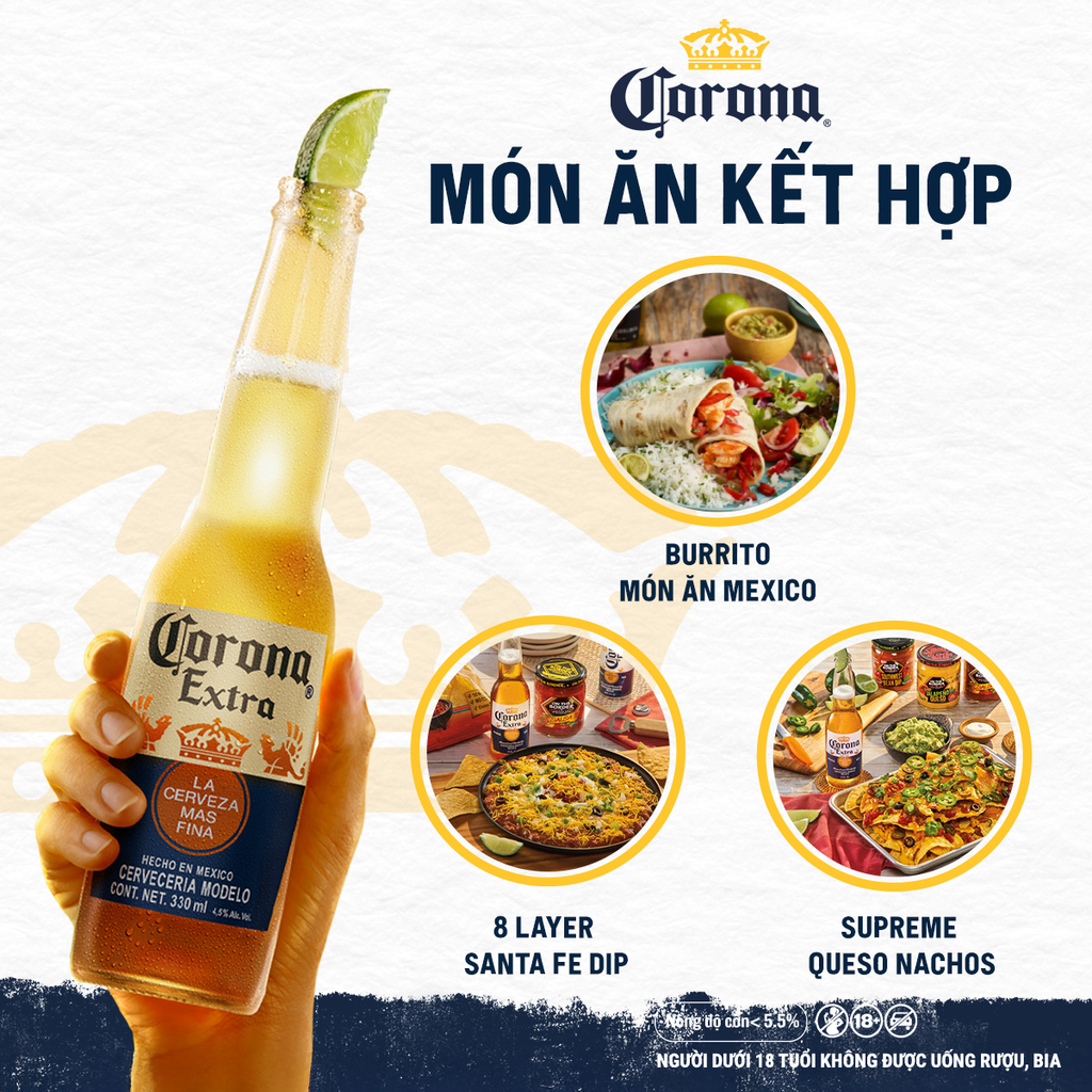 Mua Bia Corona Extra Combo 6 Thùng 24 Chai 300ml – Vua Bia – Mua Bia ...