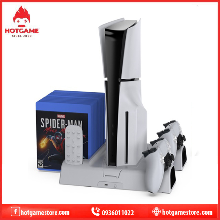 Chân đế kèm tản nhiệt Ps5 Slim