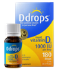 Ddrops Liquid Vitamin D3 1000IU