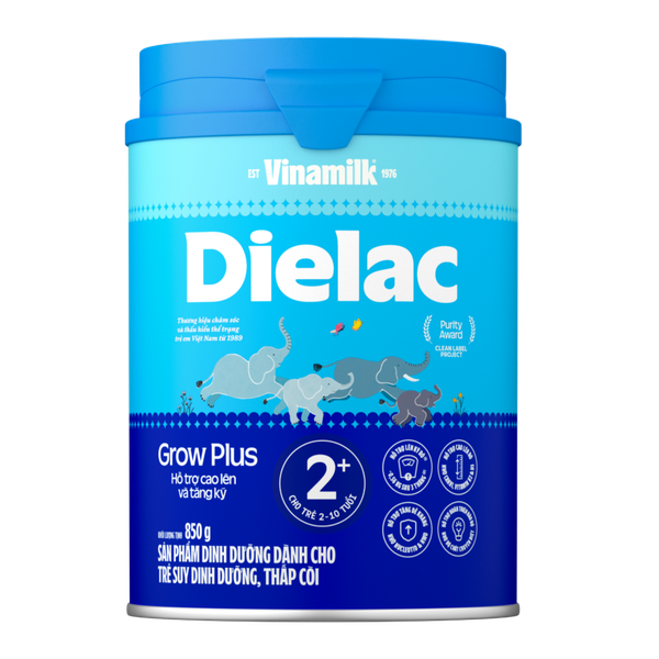 Sữa Non Vinamilk Dielac Grow Plus 2+ | ALL FULL COMMERCE VIỆT NAM