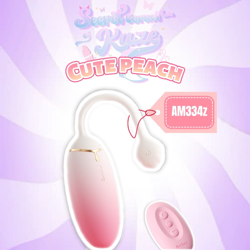 Cutie peach trứng rung AM334z – Secret Corner of Kaze