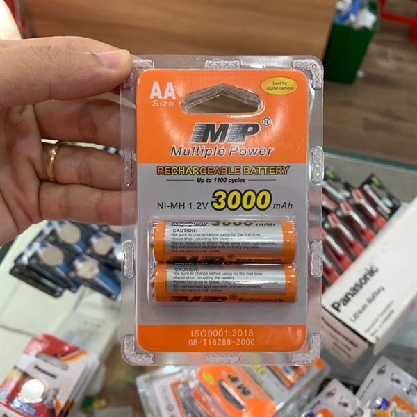 Pin sạc mp aa 3000MAH