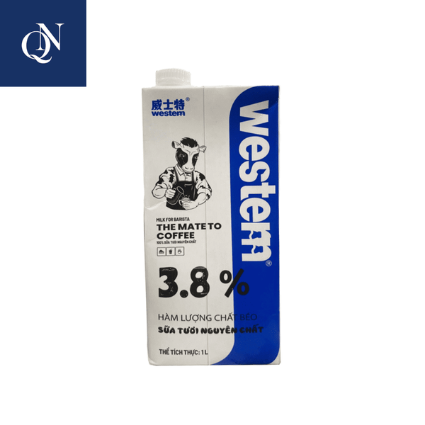Sữa Tươi Full Cream Western Milk 3.8% Fat Hộp 1L – Hương Vị Tinh Khiết ...