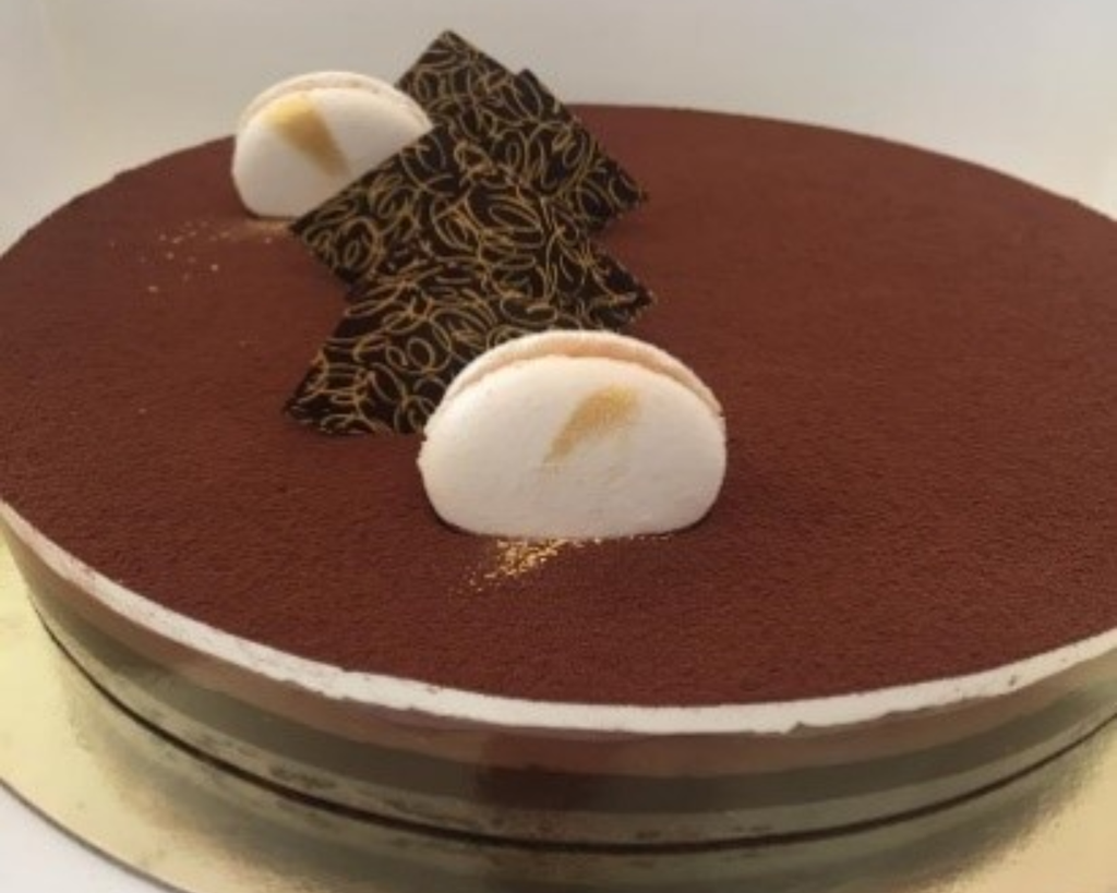 TRIO CHOCOLATE MOUSSE CAKE