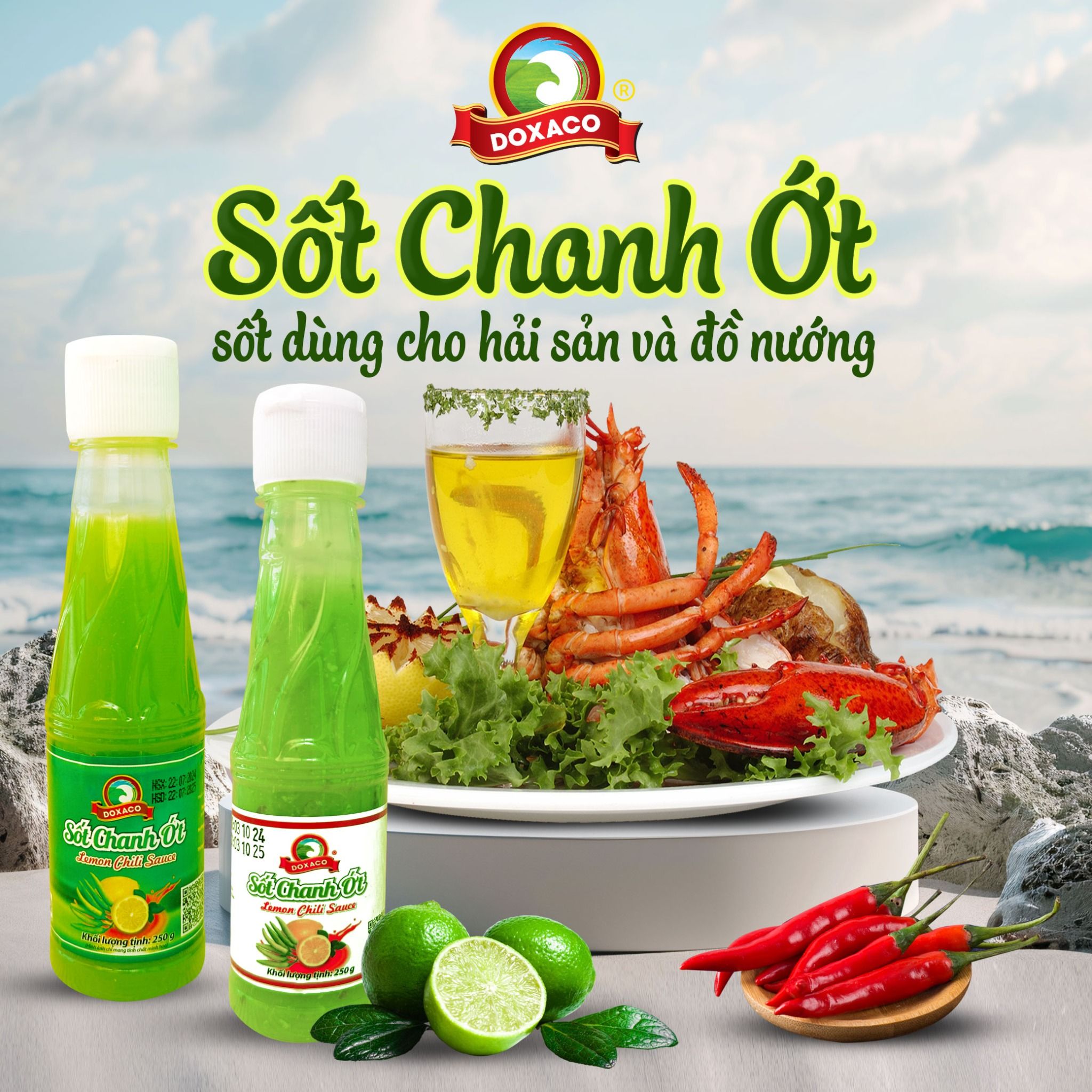 Sốt chanh ớt Đặc Biệt 250gr – DOXACO